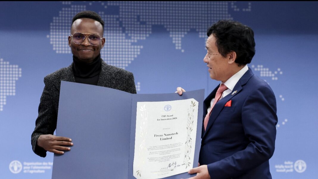 Uganda’s Freza Nanotech wins FAO Innovation Award 2024 for pioneering ...