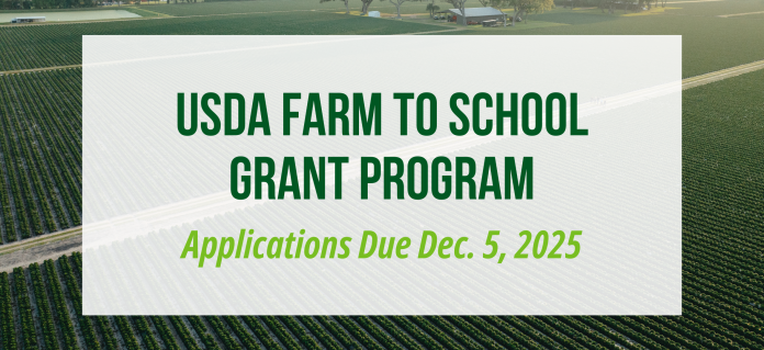 USDA Farm to School Grant Program 2026 (up to $18 million) - Access Agric