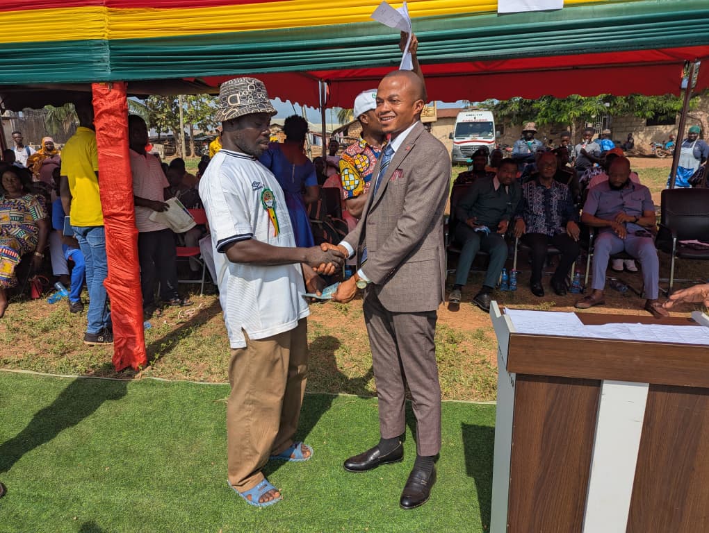 Visually Impaired farmer honoured for outstanding achievement - Access ...