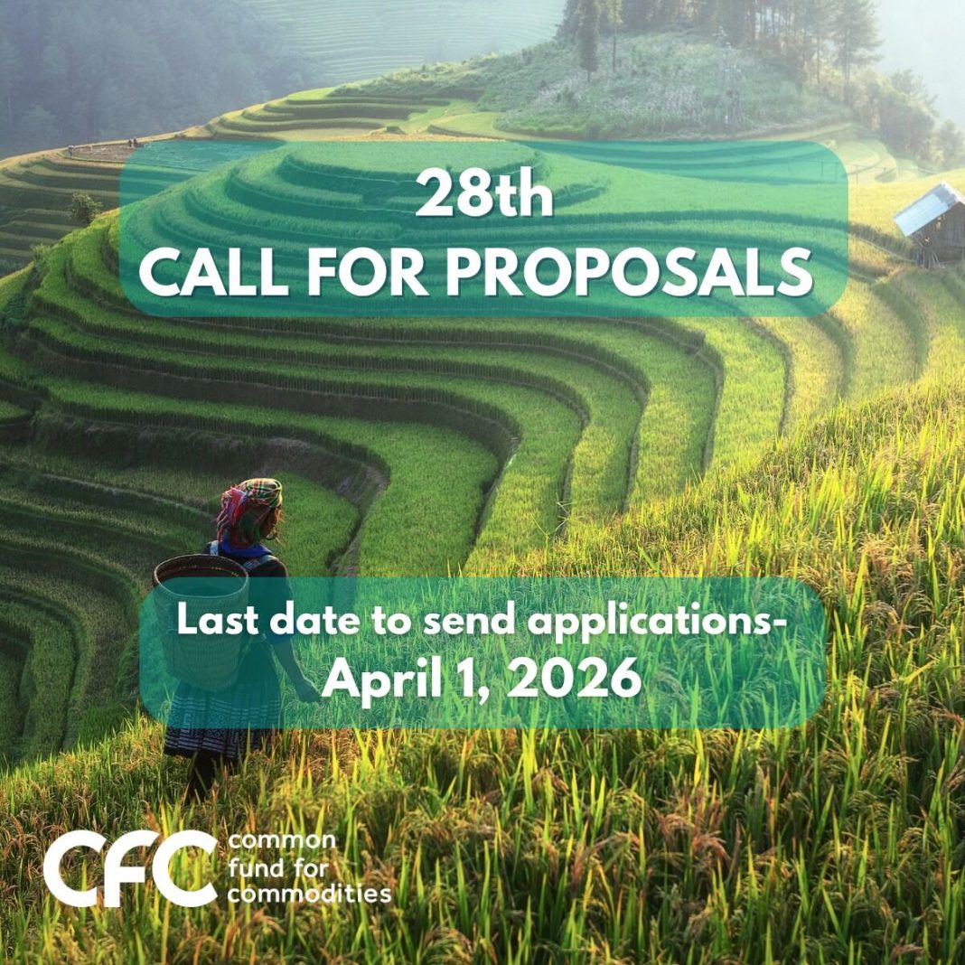 Call for Proposals: Common Fund for Commodities (USD 300,000 to USD 1.5 ...
